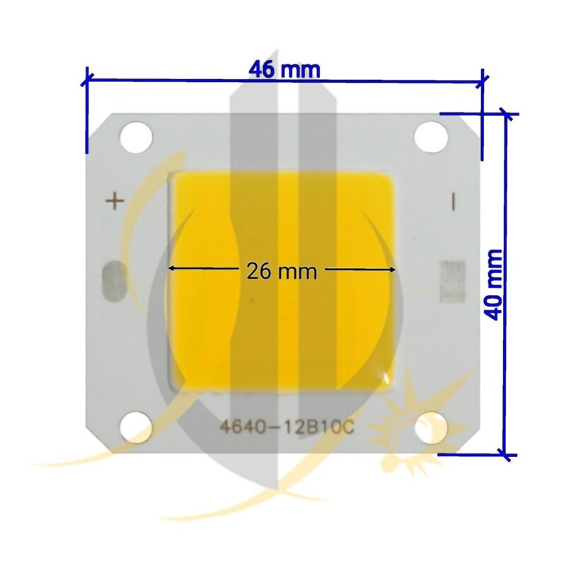 چیپ 50 وات 40*46 میلیمتر COB 50w 1500mA - فروشگاه برق باما